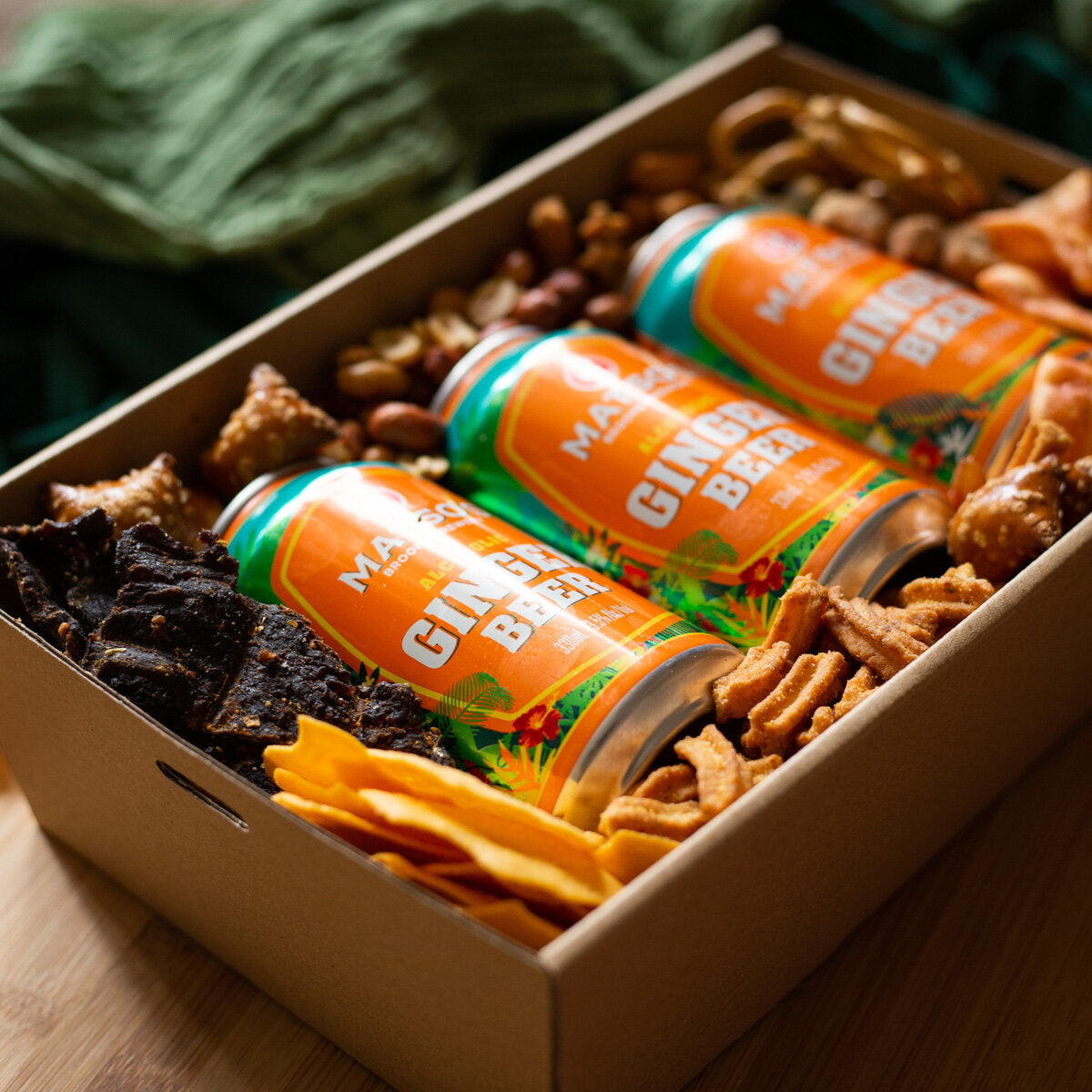 Savoury Snack Boxes – Ginger + Ivy